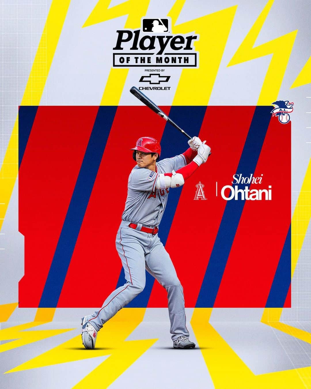 MLBさんのインスタグラム写真 - (MLBInstagram)「Shohei Ohtani: .394 AVG, 1.444 OPS, 15 HR, 29 RBI, 25 XBH ...