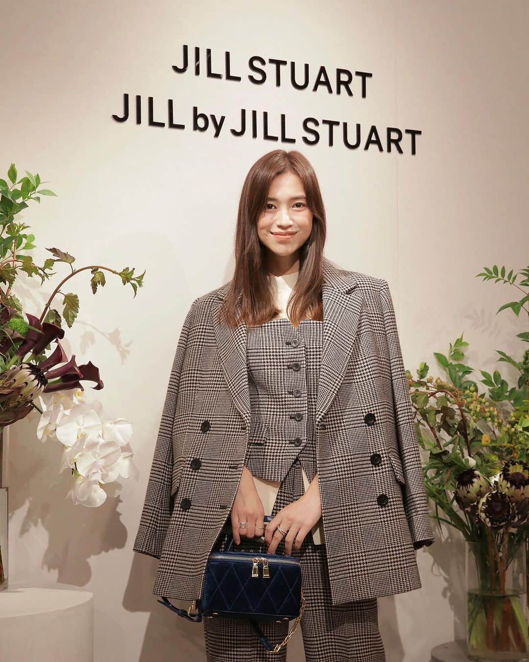 紺野ゆりさんのインスタグラム写真 - (紺野ゆりInstagram)「【JILL STUART】 2023A/W Collection リブランディングして初の秋冬コレクション グレンチェック ...