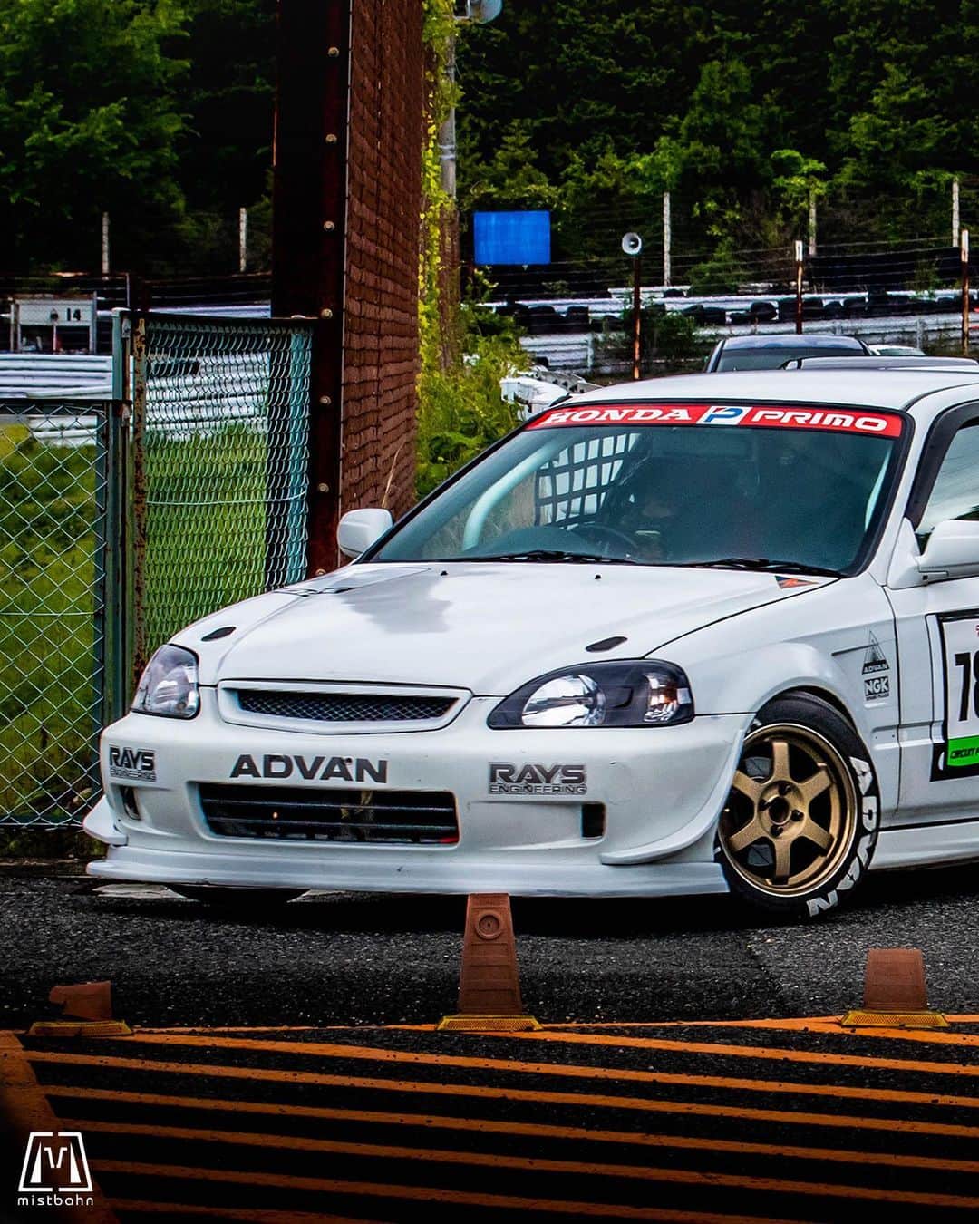 mistbahnさんのインスタグラム写真 - (mistbahnInstagram)「_ PRIZM RACING Honda EK4 ...