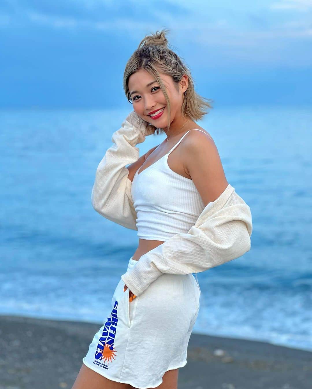 安藤京香さんのインスタグラム写真 - (安藤京香Instagram)「. 海の似合うｵﾅｺﾞでしょ🤭🩵 ︎ ...