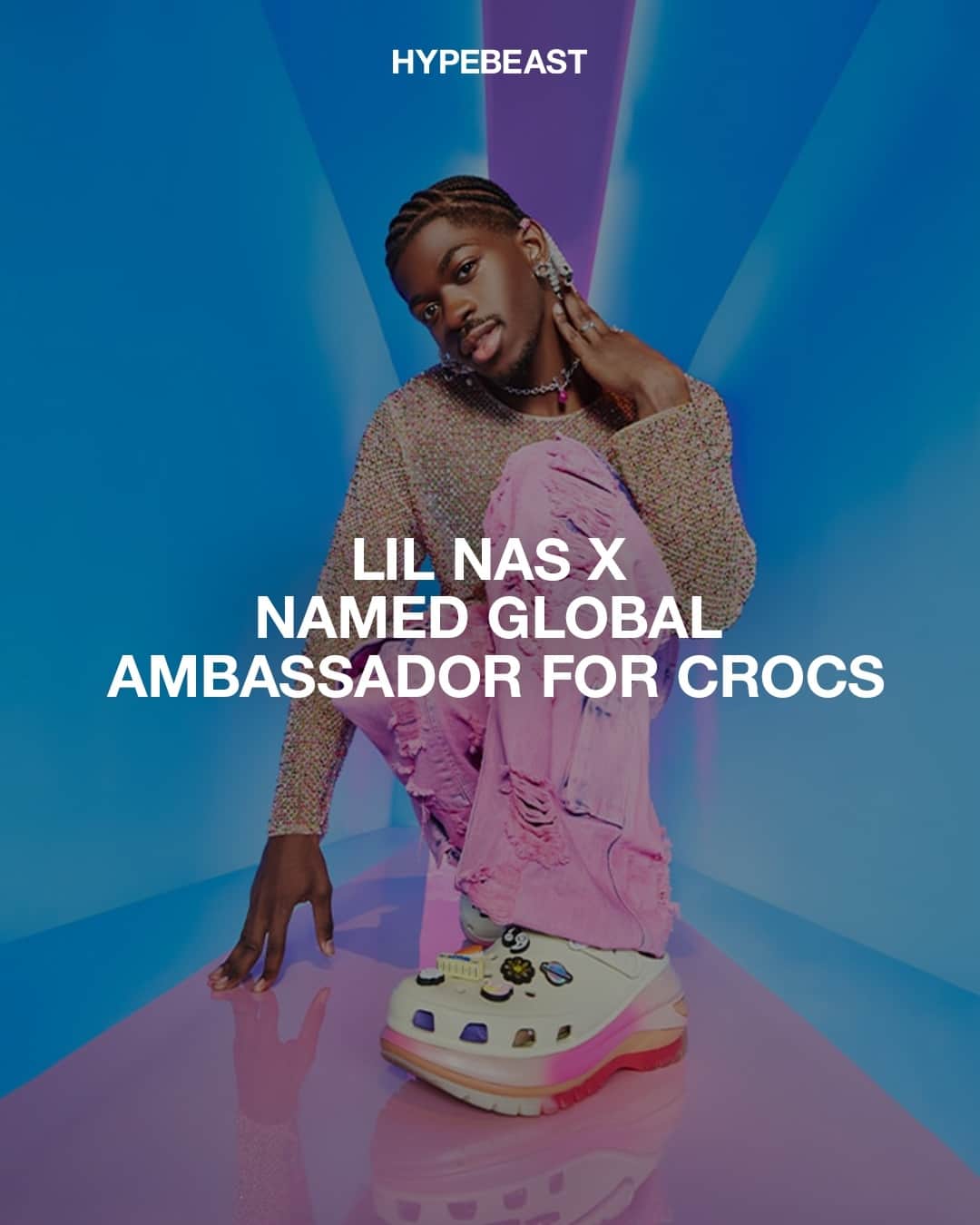 HYPEBEASTさんのインスタグラム写真 - (HYPEBEASTInstagram)「@hypebeastkicks: @lilnasx has officially been named ...