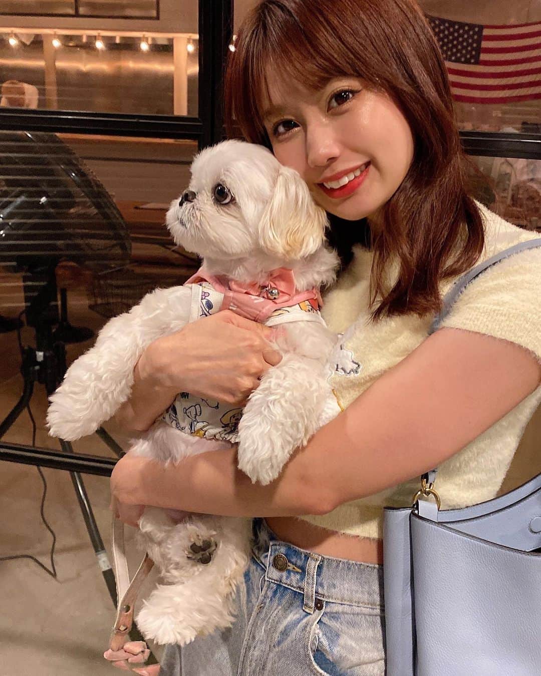 相原美咲さんのインスタグラム写真 - (相原美咲Instagram)「今日は奇跡的に涼しかったね☺️ お出かけは秋頃かなぁと思ってたけどこんな ...