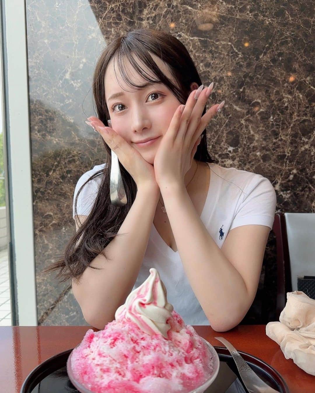 ぷうたんさんのインスタグラム写真 - (ぷうたんInstagram)「初夏 〜😽🍧かき氷最高🍧🍧」7月5日 22時43分 - puutan_318