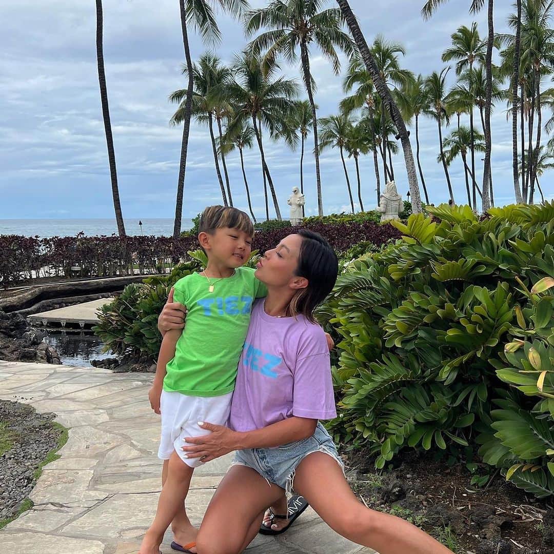 Nazukiさんのインスタグラム写真 - (NazukiInstagram)「🌴TIEZ in Big island🌴 タイズin ハワイ島 NEW T!EZ SUMMER☀️ 発売されました ...
