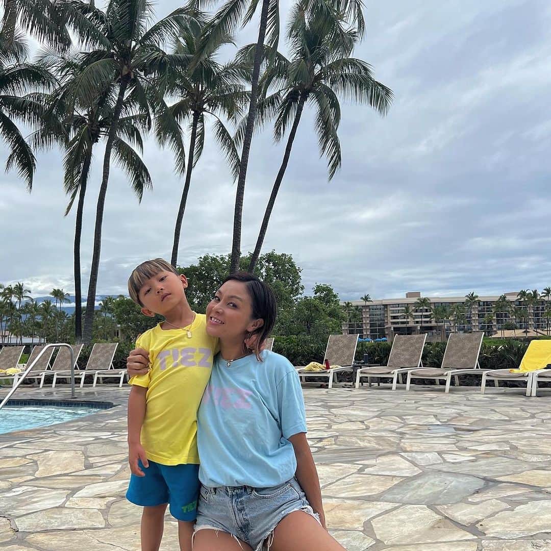 Nazukiさんのインスタグラム写真 - (NazukiInstagram)「🌴TIEZ in Big island🌴 タイズin ハワイ島 NEW T!EZ SUMMER☀️ 発売されました ...