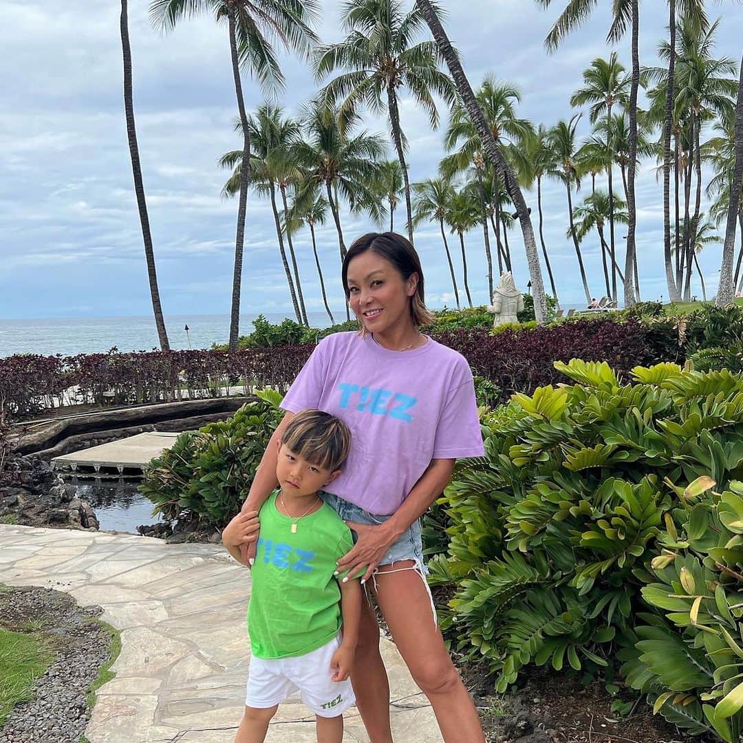 Nazukiさんのインスタグラム写真 - (NazukiInstagram)「🌴TIEZ in Big island🌴 タイズin ハワイ島 NEW T!EZ SUMMER☀️ 発売されました ...