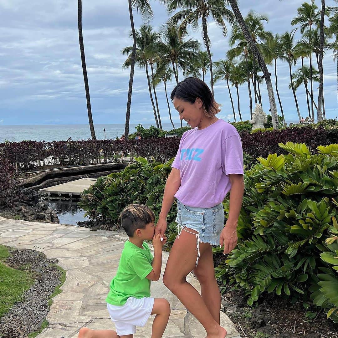 Nazukiさんのインスタグラム写真 - (NazukiInstagram)「🌴TIEZ in Big island🌴 タイズin ハワイ島 ...