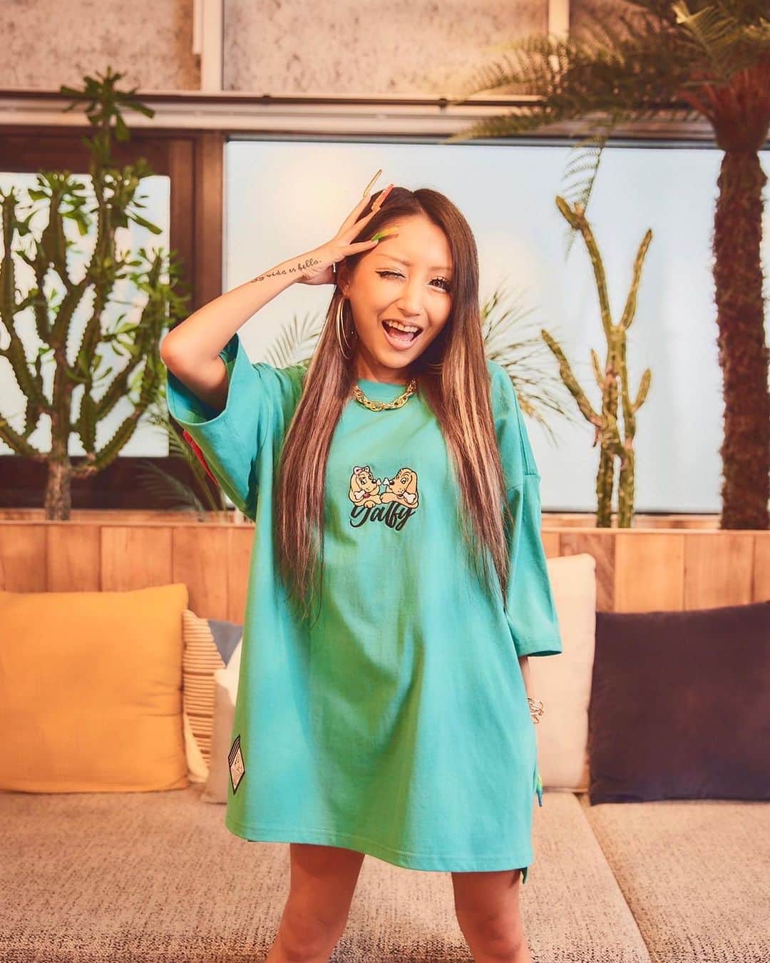 GALFYさんのインスタグラム写真 - (GALFYInstagram)「🐶💋🐶💋🐶💋🐶💋🐶💋 . @gratify__official さんとのコラボ第二弾！！ 前回即完売デザインのニュー ...