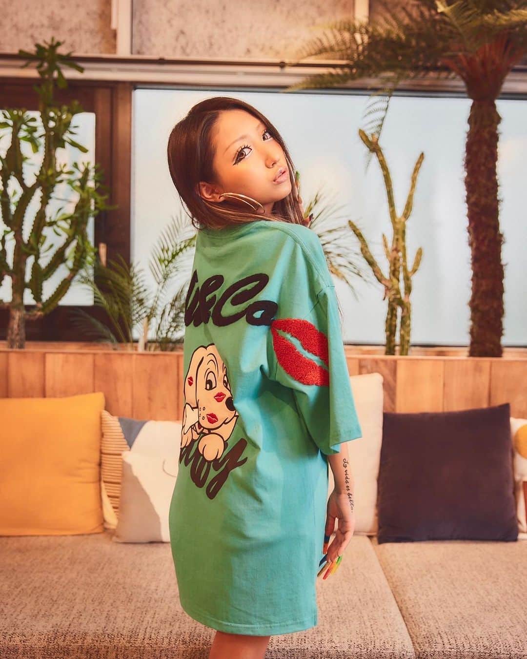 GALFYさんのインスタグラム写真 - (GALFYInstagram)「🐶💋🐶💋🐶💋🐶💋🐶💋 . @gratify__official さんとのコラボ第二弾！！ 前回即完売デザインのニュー ...