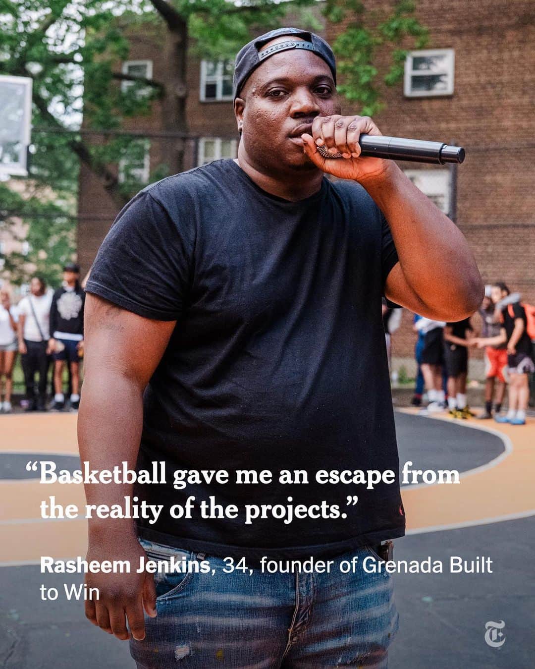 ニューヨーク・タイムズさんのインスタグラム写真 - (ニューヨーク・タイムズInstagram)「Rasheem Jenkins, grew ...