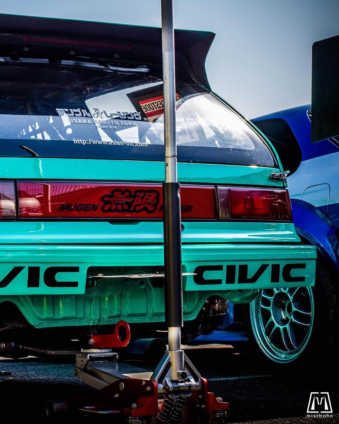 mistbahnさんのインスタグラム写真 - (mistbahnInstagram)「_ ASLAN Honda K24-Swapped ...