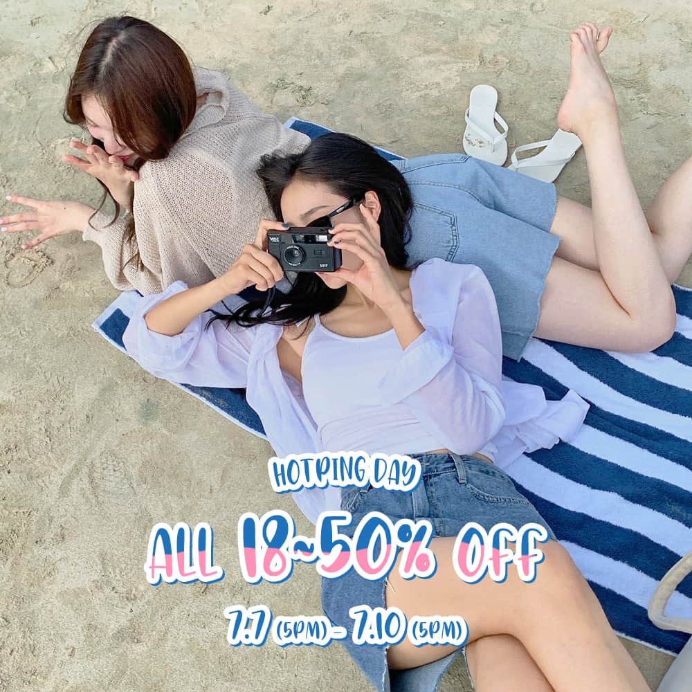 HOTPING公式アカウントさんのインスタグラム写真 - (HOTPING公式アカウントInstagram)「💓𝐇𝐎𝐓𝐏𝐈𝐍𝐆 𝐃𝐀𝐘💓 みなさん～🥳本日7月7日(金)17:00から7月10日 ...