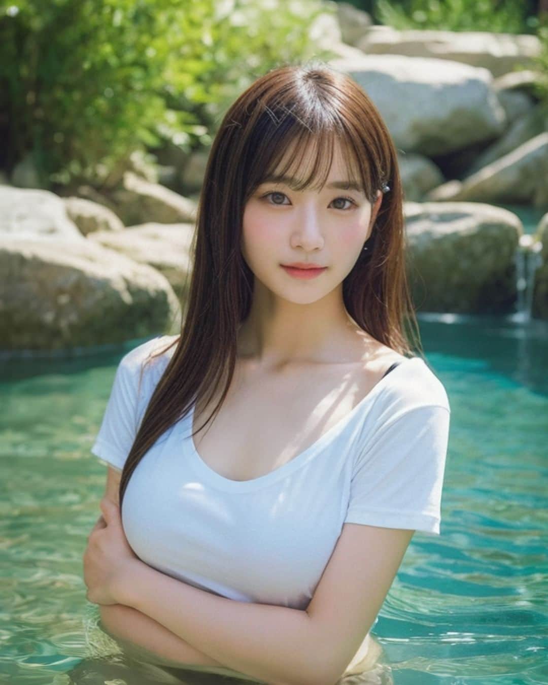 Dreamin'AIさんのインスタグラム写真 - (Dreamin'AIInstagram)「I've started Threads! #AIグラビア #AIアイドル #AIphoto # ...