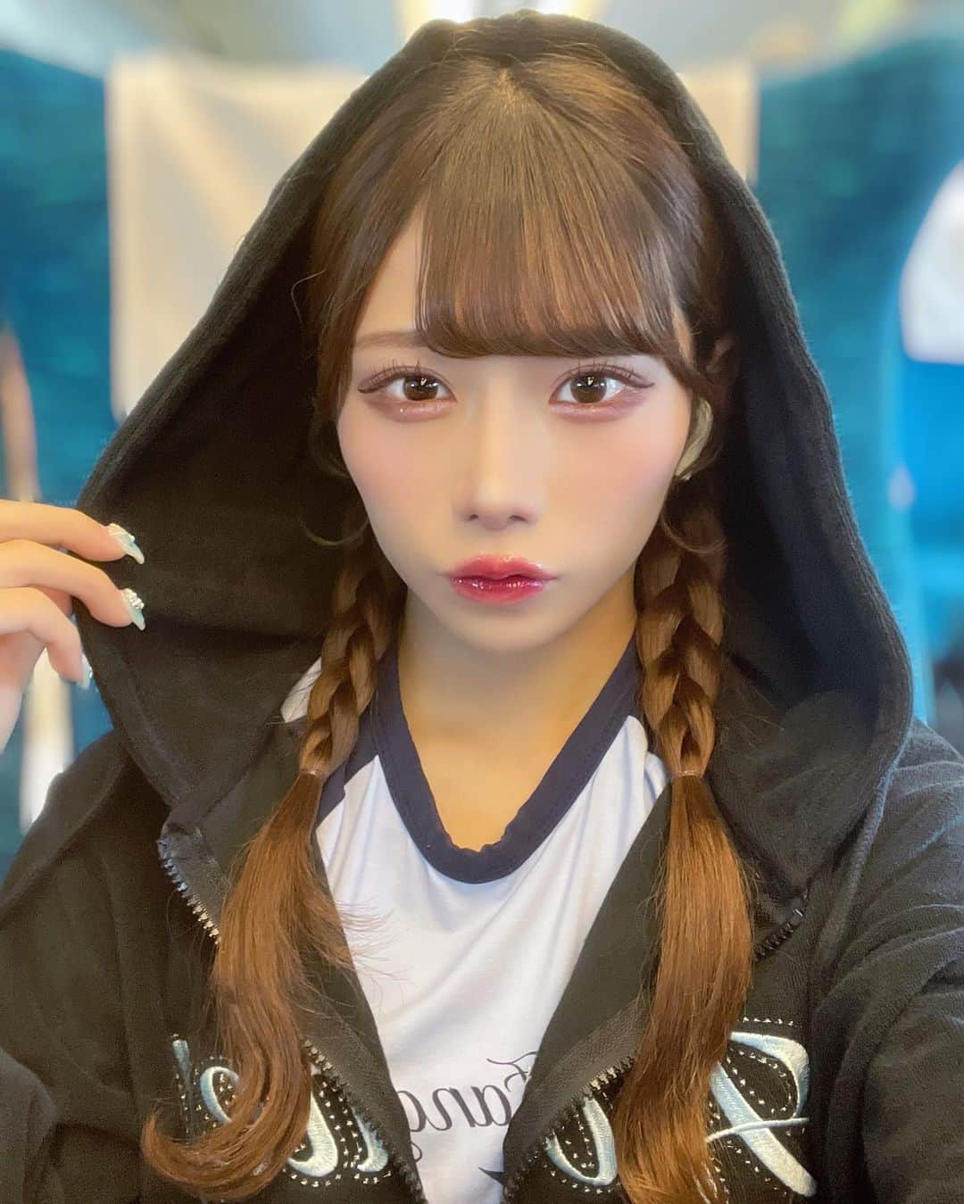 菖蒲まりんさんのインスタグラム写真 菖蒲まりんinstagram 「2000円くらいでゲットしたセットアップ可愛い ՞•֊•՞ お買い物