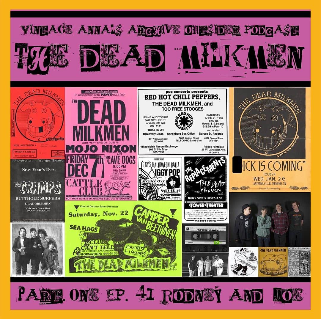 ジョン・ロス・ボウイさんのインスタグラム写真 - (ジョン・ロス・ボウイInstagram)「Ep 41: The Dead Milkmen ...