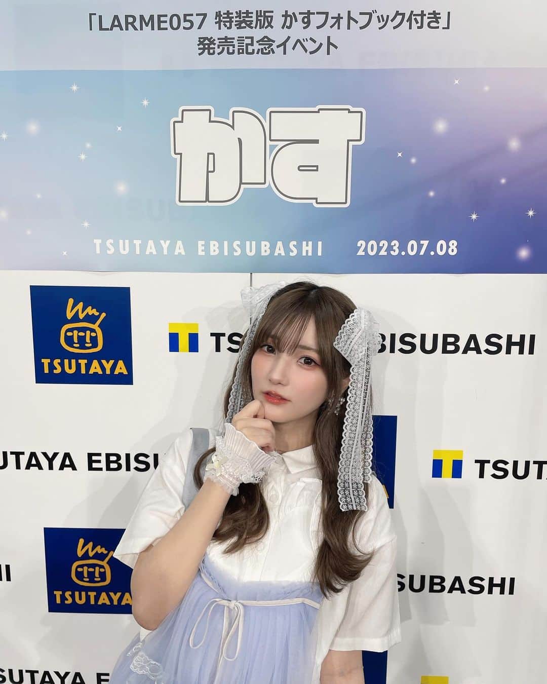 LARMEさんのインスタグラム写真 - (LARMEInstagram)「🩵🫧LARME 057 特装版発売記念イベント 本日TSUTAYA EBISUBASHIでの イベントにお越しいただい ...