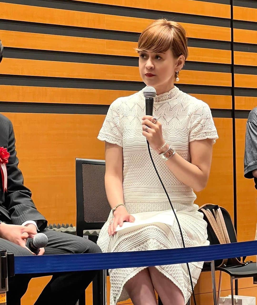 トムセン陽子さんのインスタグラム写真 - (トムセン陽子Instagram)「昨日は「TWSC大試飲会」にMCとして参加しました。 賞を受賞したボトルが大集結！ それらを少しずつ試飲しながら ...