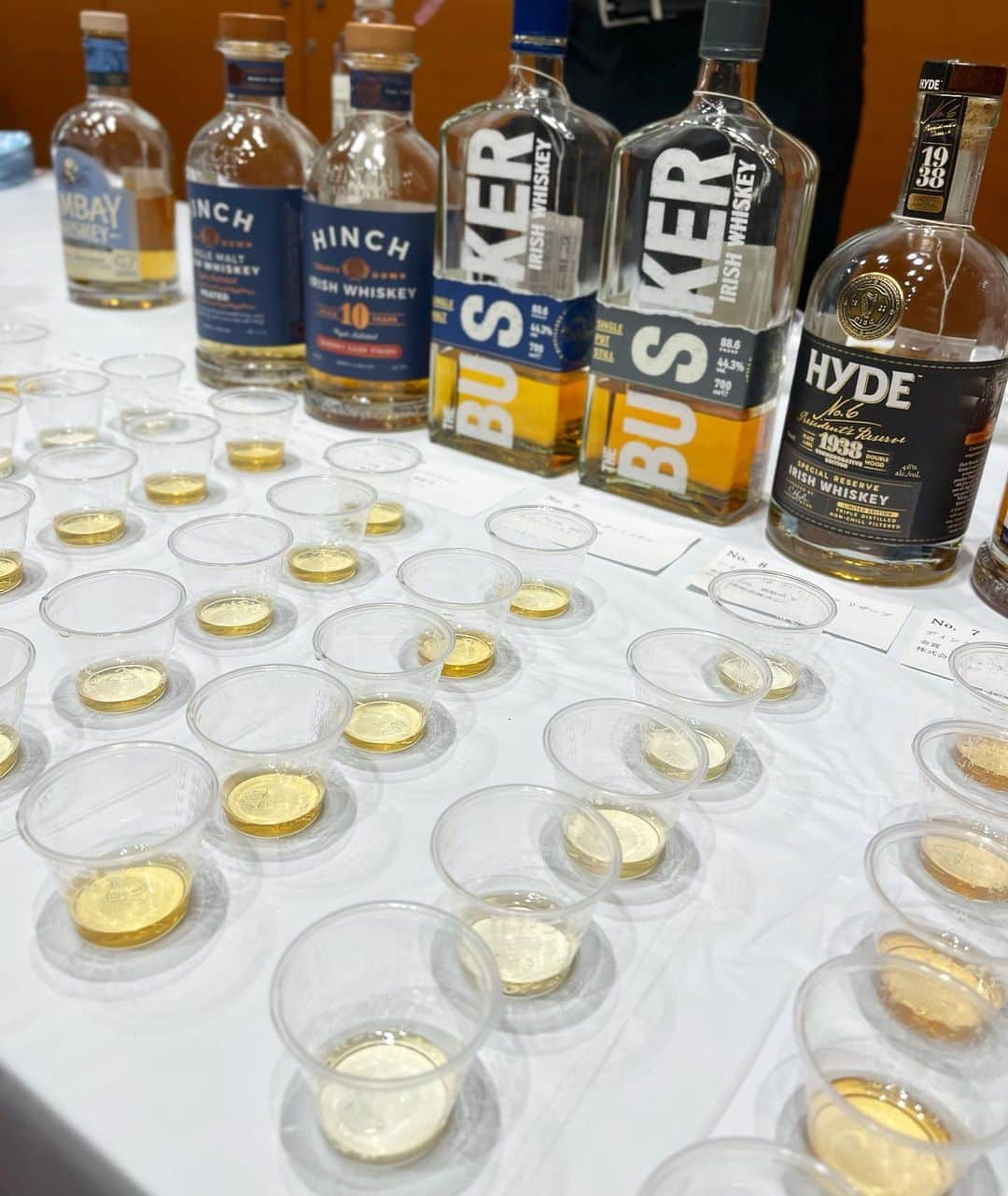 トムセン陽子さんのインスタグラム写真 - (トムセン陽子Instagram)「昨日は「TWSC大試飲会」にMCとして参加しました。 賞を受賞したボトルが大集結！ それらを少しずつ試飲しながら ...