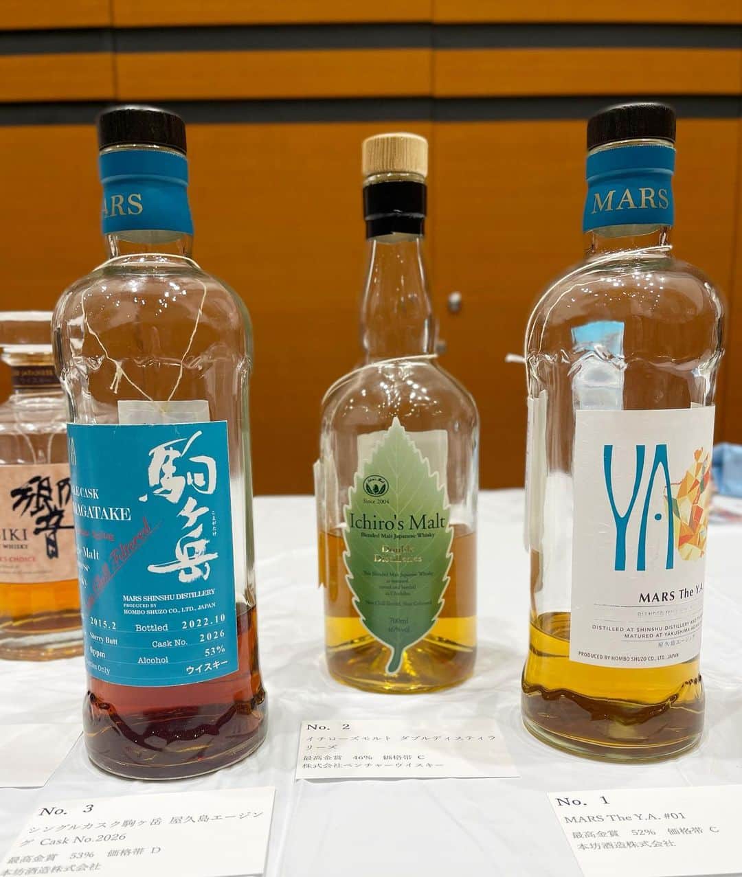 トムセン陽子さんのインスタグラム写真 - (トムセン陽子Instagram)「昨日は「TWSC大試飲会」にMCとして参加しました。 賞を受賞したボトルが大集結！ それらを少しずつ試飲しながら ...