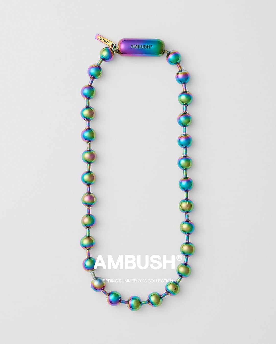 AMBUSHさんのインスタグラム写真 - (AMBUSHInstagram)「Our HUGE BALL CHAIN, first ...