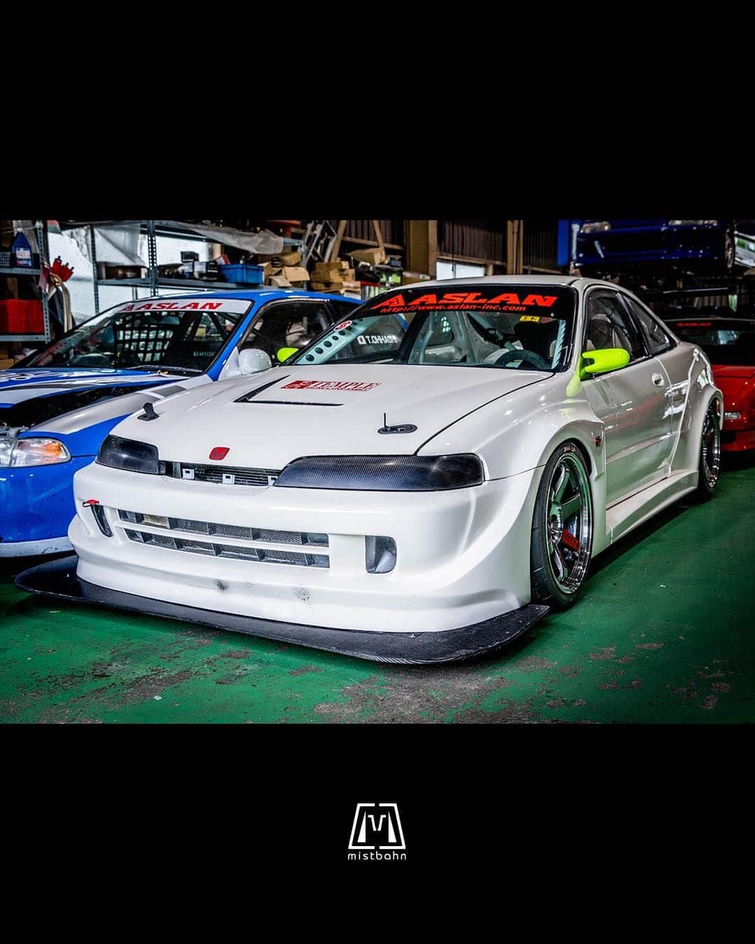 mistbahnさんのインスタグラム写真 - (mistbahnInstagram)「_ K24 Swapped Honda DC2 ...