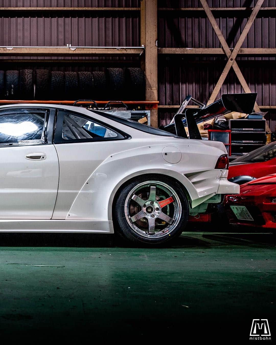 mistbahnさんのインスタグラム写真 - (mistbahnInstagram)「_ K24 Swapped Honda DC2 ...