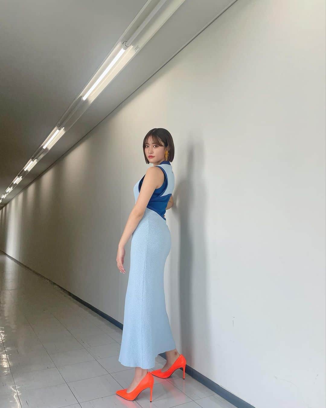 王林さんのインスタグラム写真 - (王林Instagram)「#おうりんのぬの🎀 Thanks🩵@lury.mh」7月11日 23時45分 ...