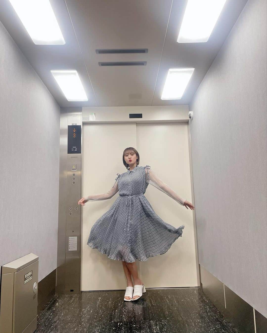 王林さんのインスタグラム写真 - (王林Instagram)「#おうりんのぬの🎀 Thanks🩵@lury.mh」7月11日 23時45分 ...