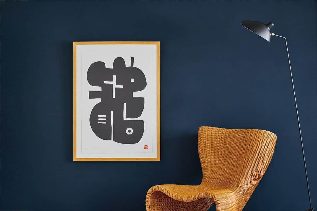 IDÉE／イデーさんのインスタグラム写真 - (IDÉE／イデーInstagram)「染色家・柚木沙弥郎さんと制作したオリジナルリトグラフ ...