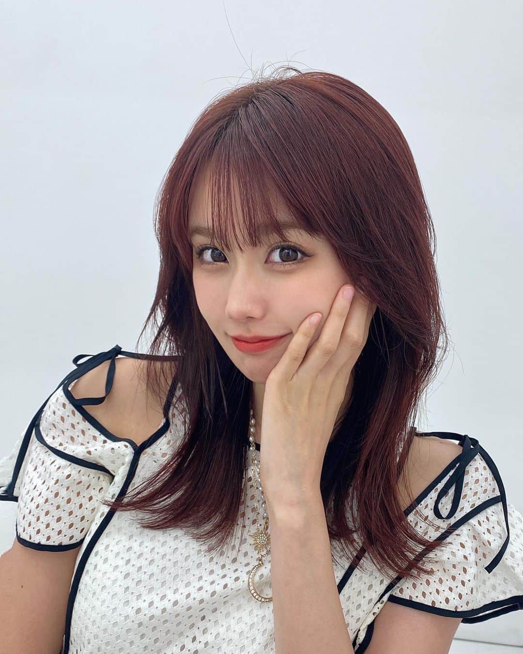 相原美咲さんのインスタグラム写真 - (相原美咲Instagram)「こんばんわ🌛 今週大事な撮影があるので 美容室にいって さらさらツヤツヤ ...