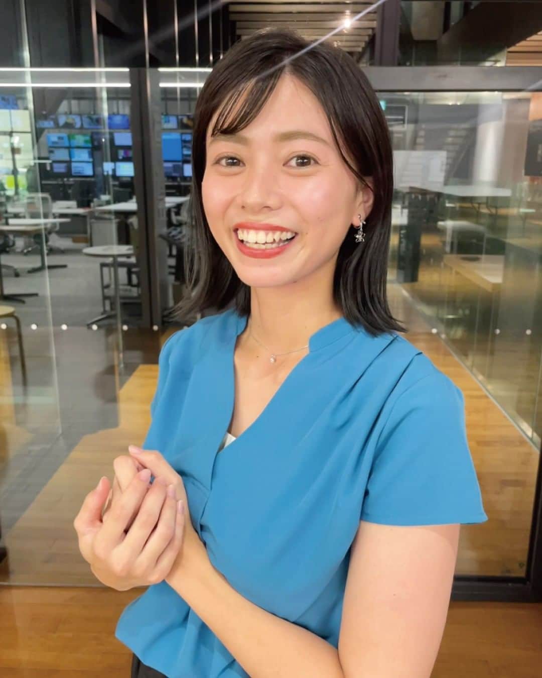 Ksbアナウンサーさんのインスタグラム写真 Ksbアナウンサーinstagram 「🎤 こんばんは！瀧川奈津希です。 本格的に暑くなる