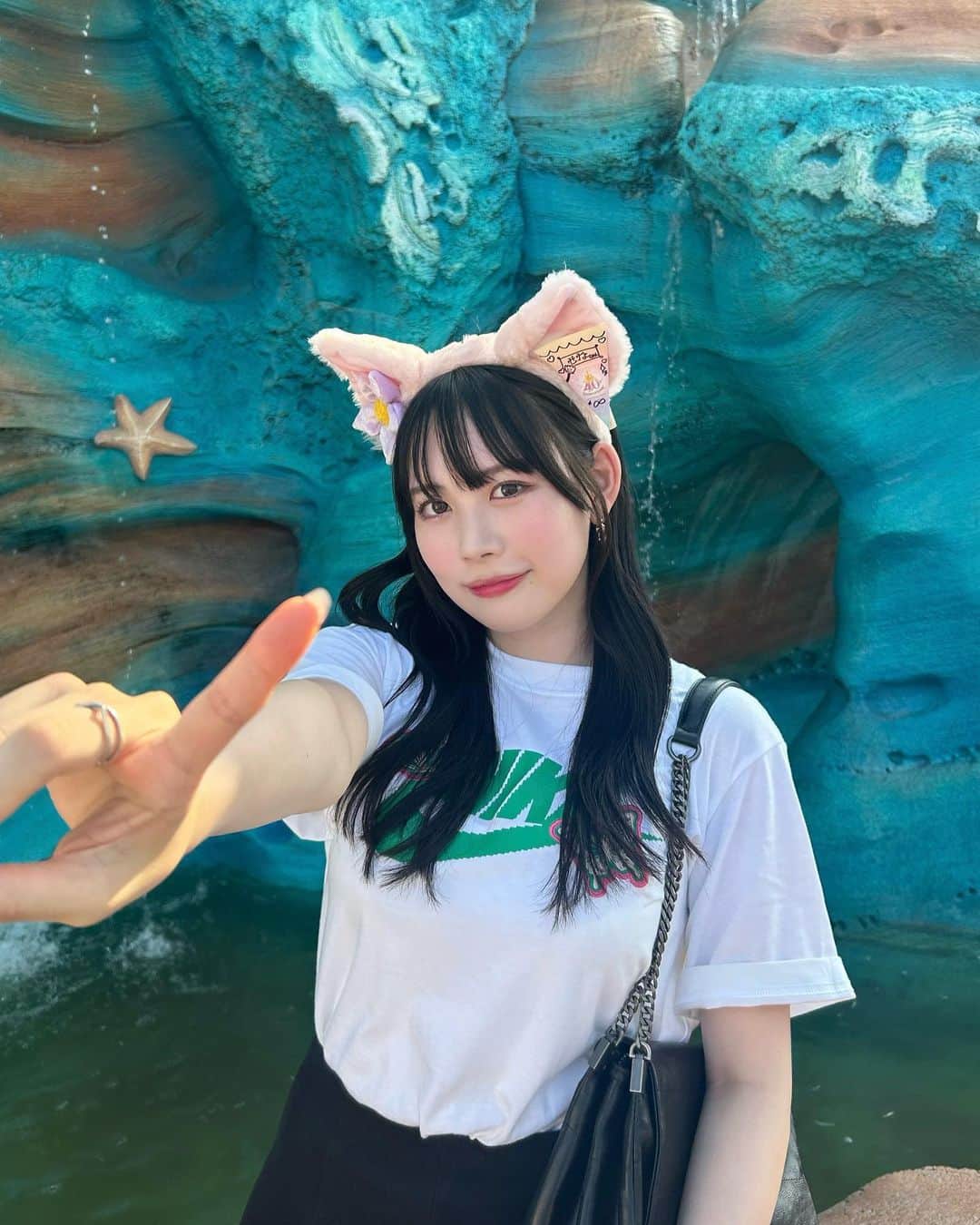 篠見星奈さんのインスタグラム写真 - (篠見星奈Instagram)「. 夏の魔法解けないように🩵💫 #tokyodisneysea # ...