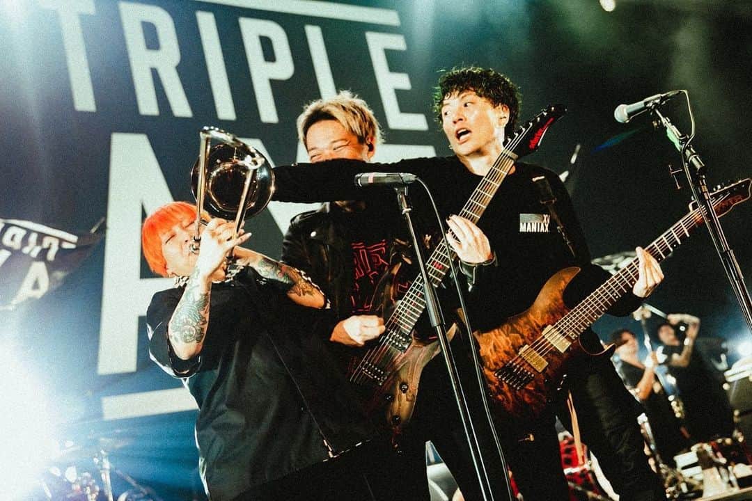 Sugiさんのインスタグラム写真 - (SugiInstagram)「TRIPLE AXE ONE MAN SHOW 2023 at Zepp Haneda (TOKYO) Day2 ...
