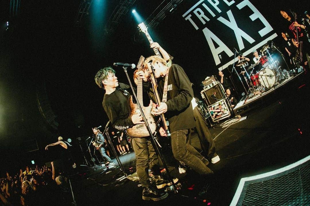 Sugiさんのインスタグラム写真 - (SugiInstagram)「TRIPLE AXE ONE MAN SHOW 2023 at Zepp Haneda (TOKYO) Day2 ...