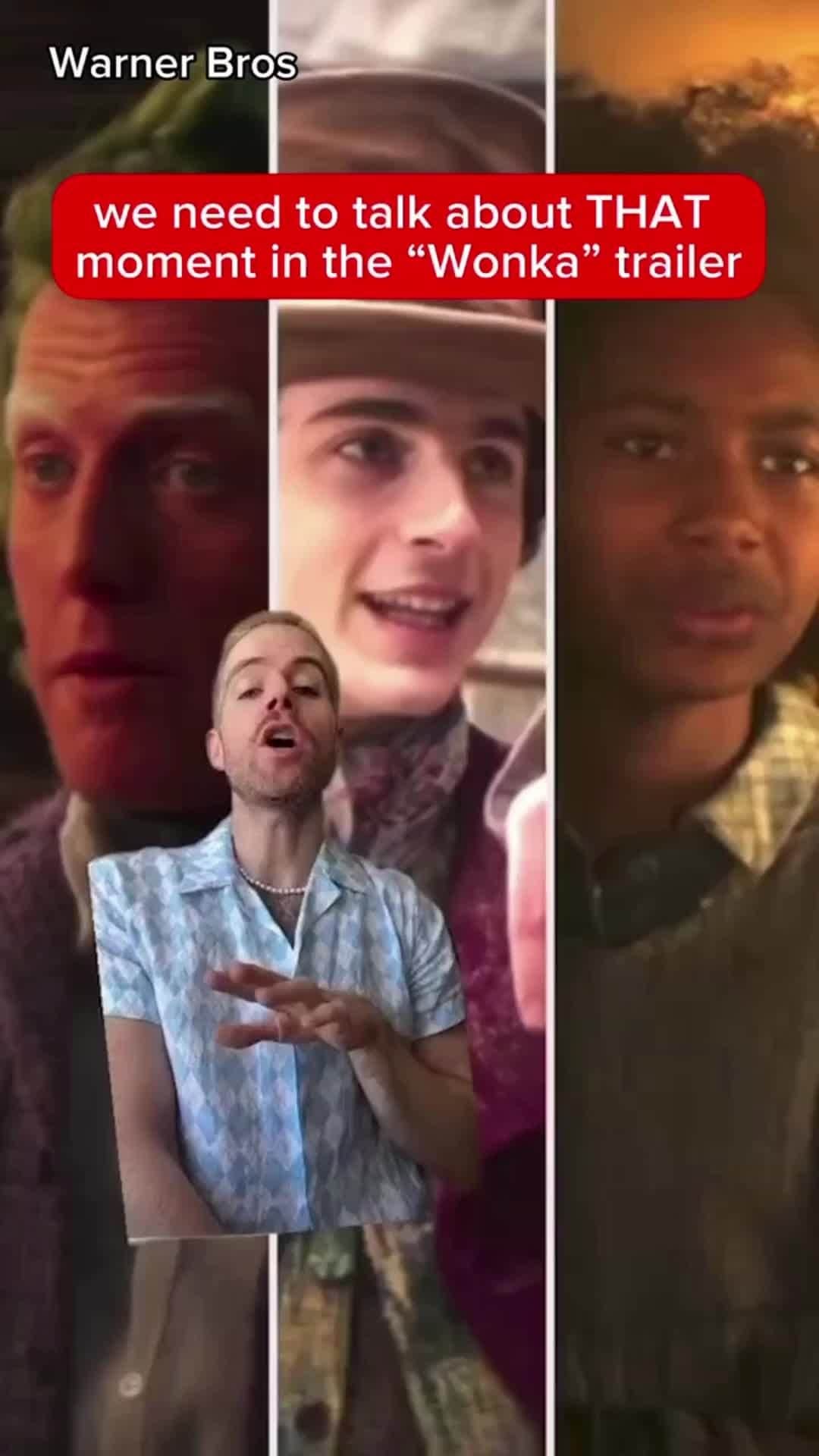 BuzzFeedさんのインスタグラム動画 - (BuzzFeedInstagram)「A lot happened in the Wonka trailer and it’s… JUST ...