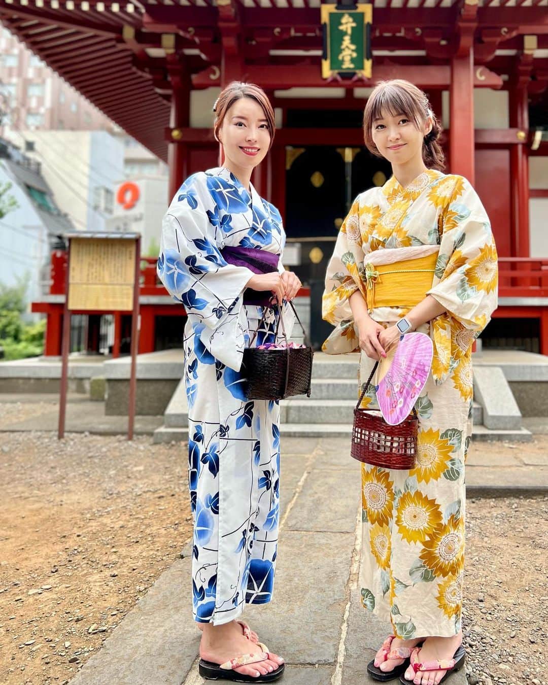 織田千穂さんのインスタグラム写真 織田千穂instagram 「関東三大弁天の弁天堂⛩️ 松尾芭蕉が詠んだ名句でも有名な場所だそうです