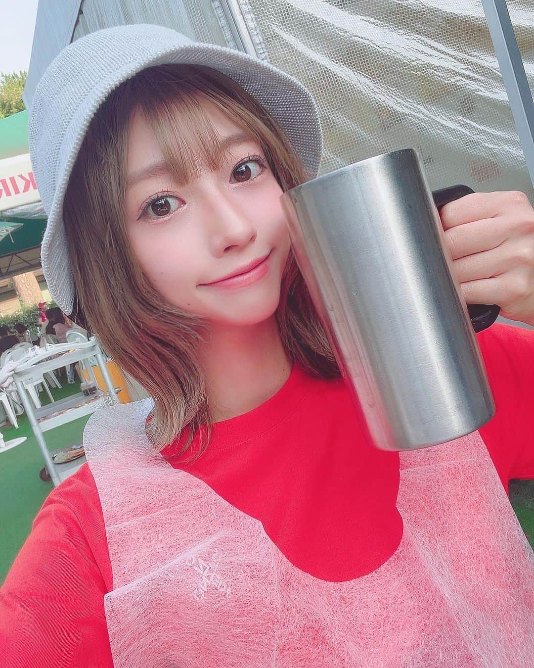 大貫彩香さんのインスタグラム写真 - (大貫彩香Instagram)「乾杯🍻 BBQと私服 @kenzo @ca4la_official ...