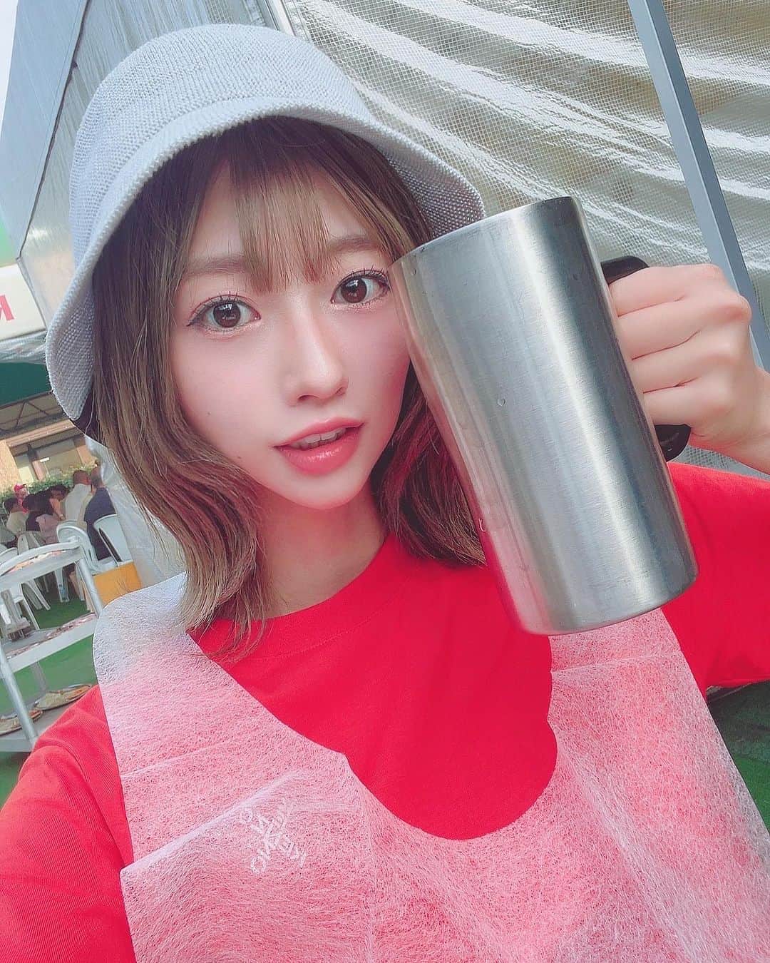 大貫彩香さんのインスタグラム写真 - (大貫彩香Instagram)「乾杯🍻 BBQと私服 @kenzo @ca4la_official ...