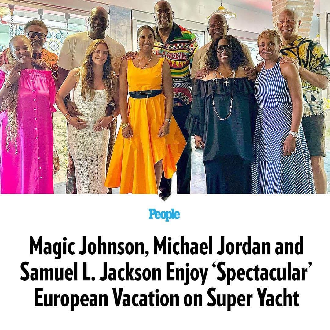 People Magazineさんのインスタグラム写真 - (People MagazineInstagram)「Magic Johnson ...