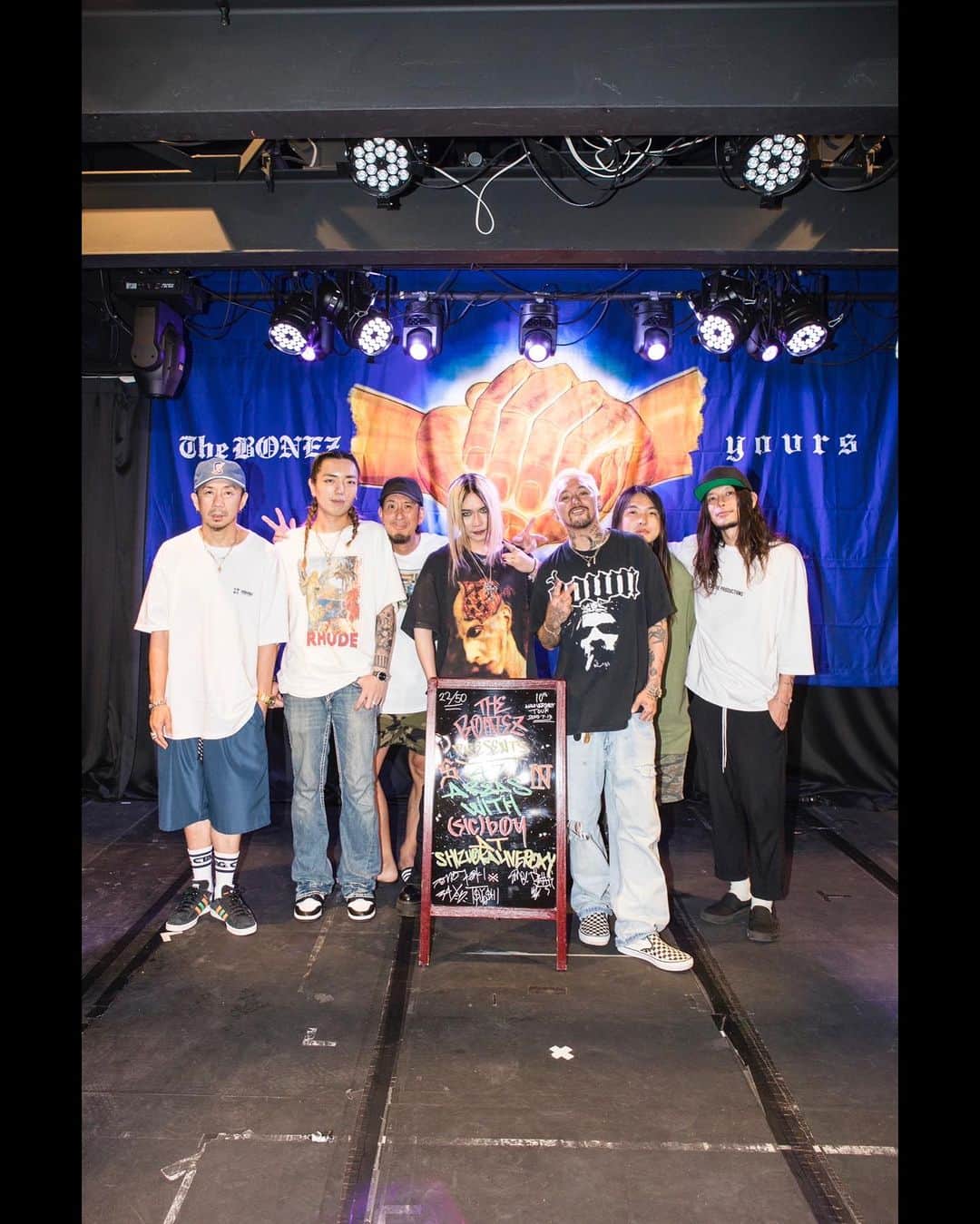 The BONEZさんのインスタグラム写真 - (The BONEZInstagram)「. The BONEZ 10th Anniversary Tour "47 AREAS”(22本目 ...