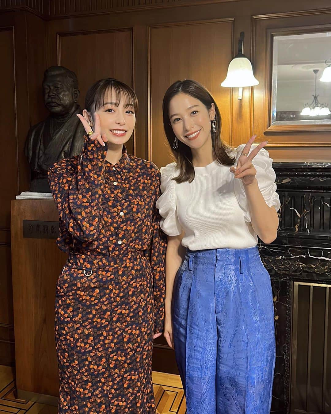 鷲見玲奈さんのインスタグラム写真 - (鷲見玲奈Instagram)「. 今週発売のFRIDAYの誌面にて、宇垣美里ちゃんと対談させて頂いてい ...
