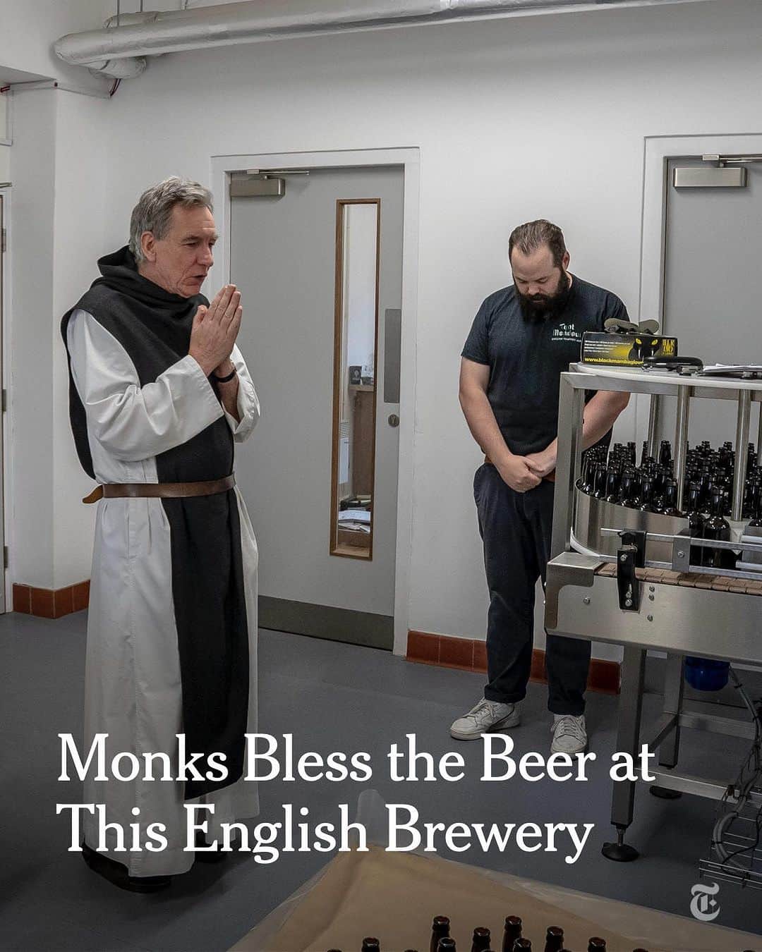 ニューヨーク・タイムズさんのインスタグラム写真 - (ニューヨーク・タイムズInstagram)「At Mount Saint Bernard Abbey, the monks help ...