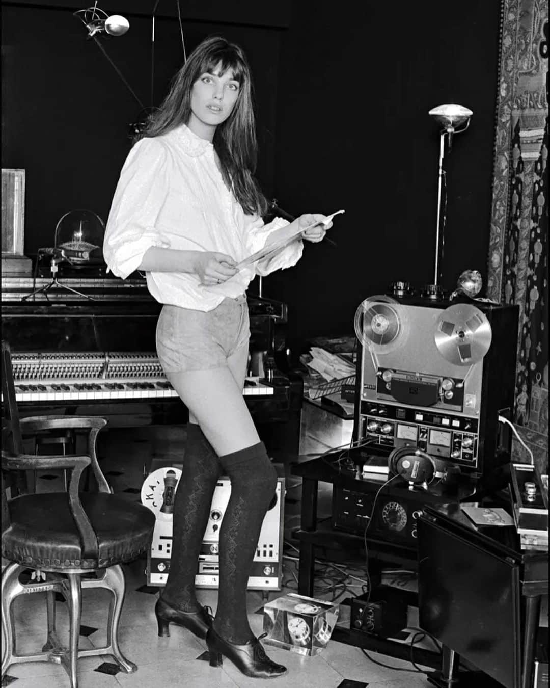 Vogue Italiaさんのインスタグラム写真 - (Vogue ItaliaInstagram)「Jane Birkin ...