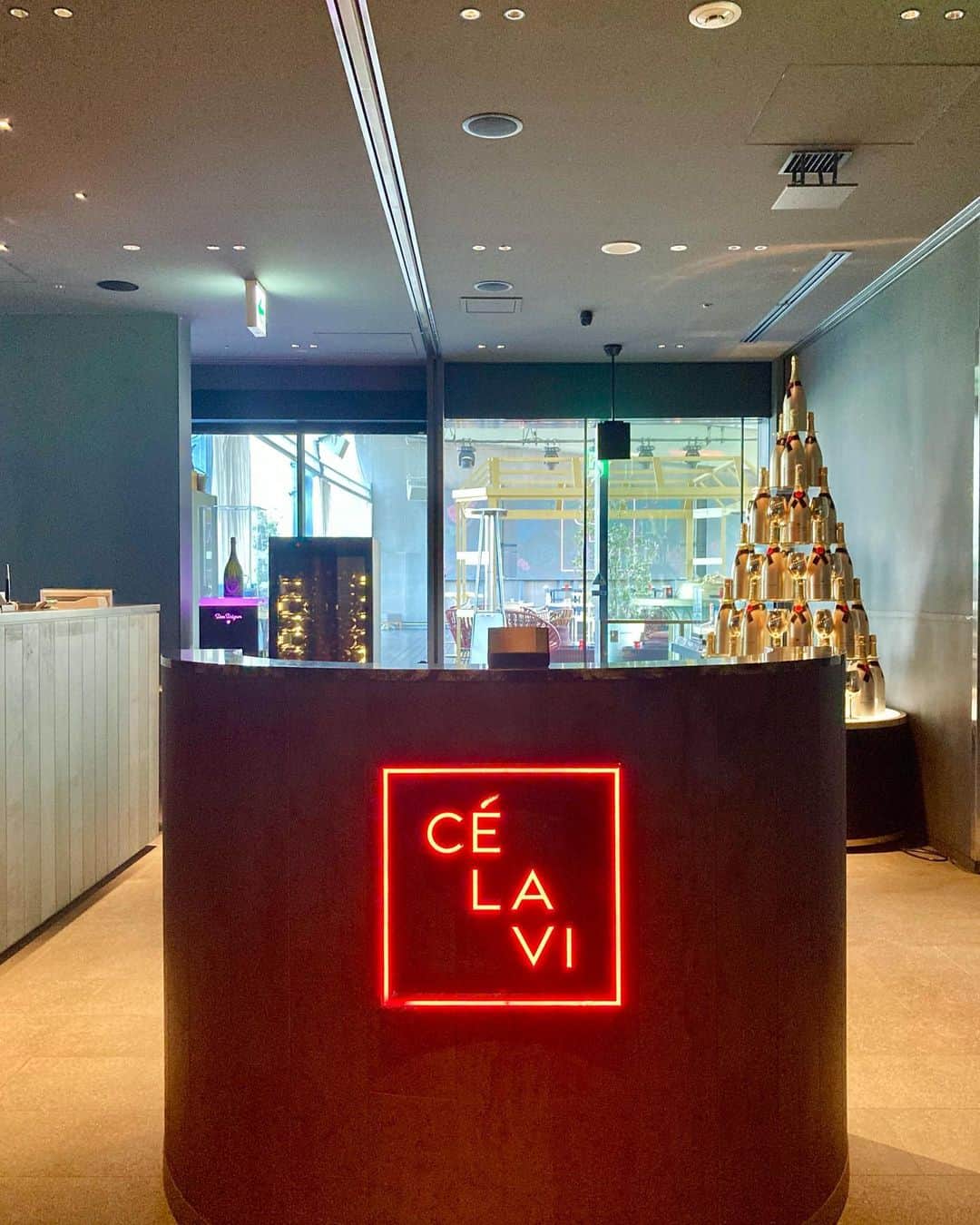 山田優依さんのインスタグラム写真 - (山田優依Instagram)「CÉ LA VI RESTAURANT & SKY BAR in ...