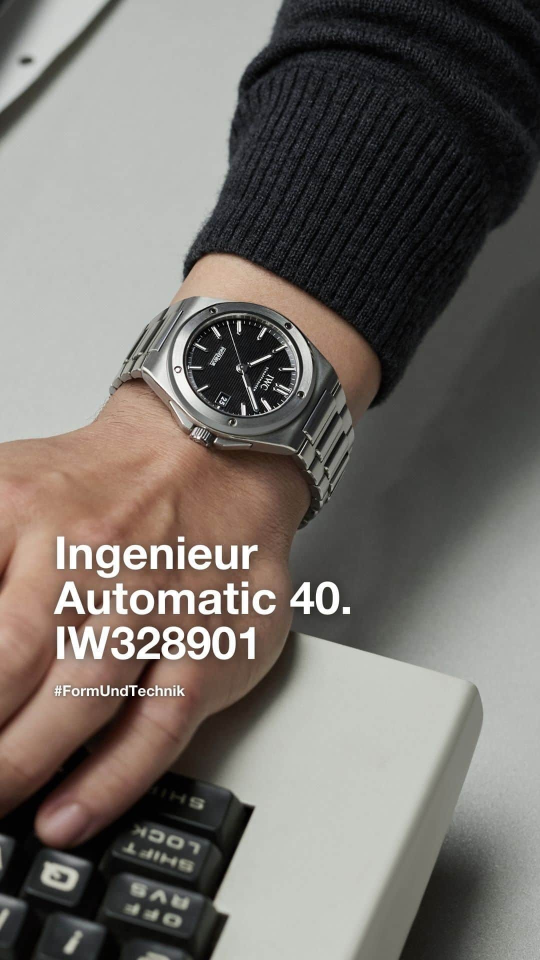 IWCさんのインスタグラム動画 - (IWCInstagram)「An understated and highly versatile timepiece. #IWCingenieur ...
