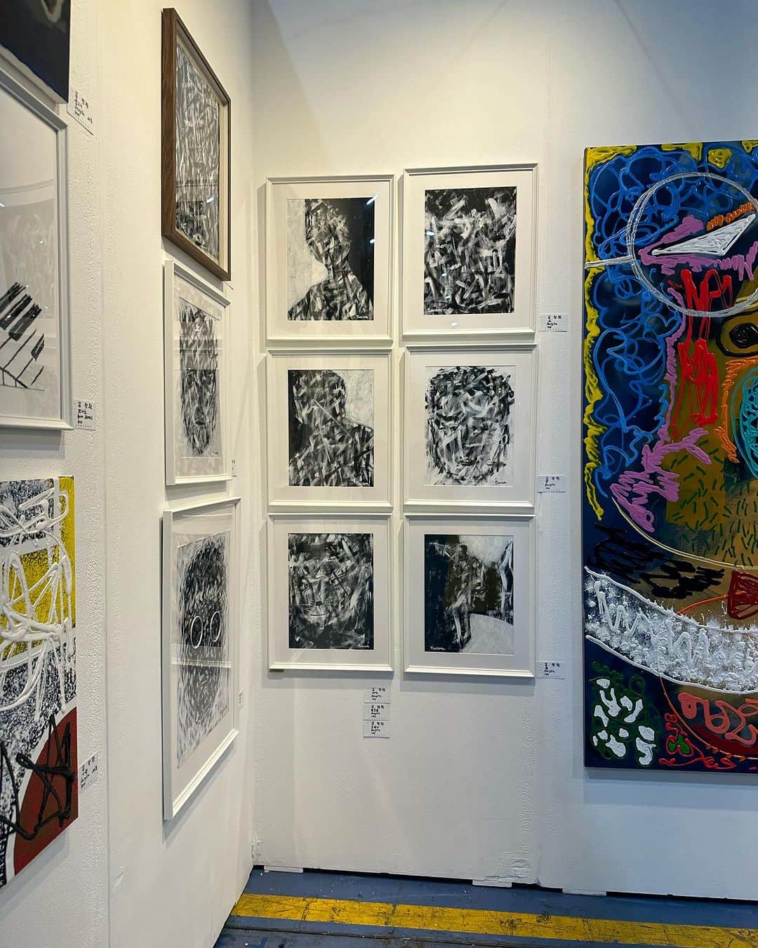 GilMeさんのインスタグラム写真 - (GilMeInstagram)「인사드렸더니 개막식 끝나자마자 제 그림부터 제일 먼저 ...