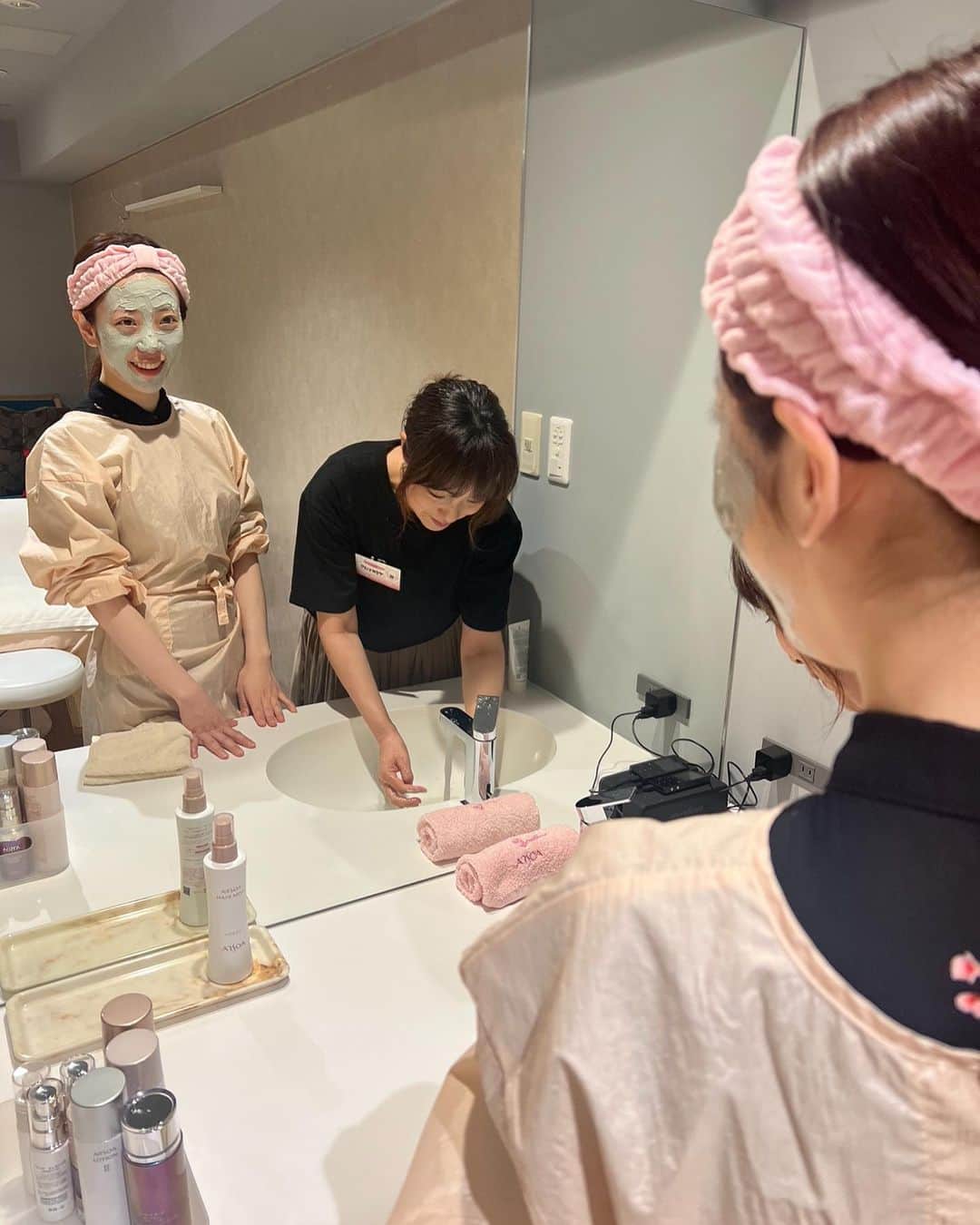 白石みずほさんのインスタグラム写真 - (白石みずほInstagram)「_ @arsoa_official さんで 注文していた商品が届きました🎁 先日泥パック体験したり パーソナルカラー ...