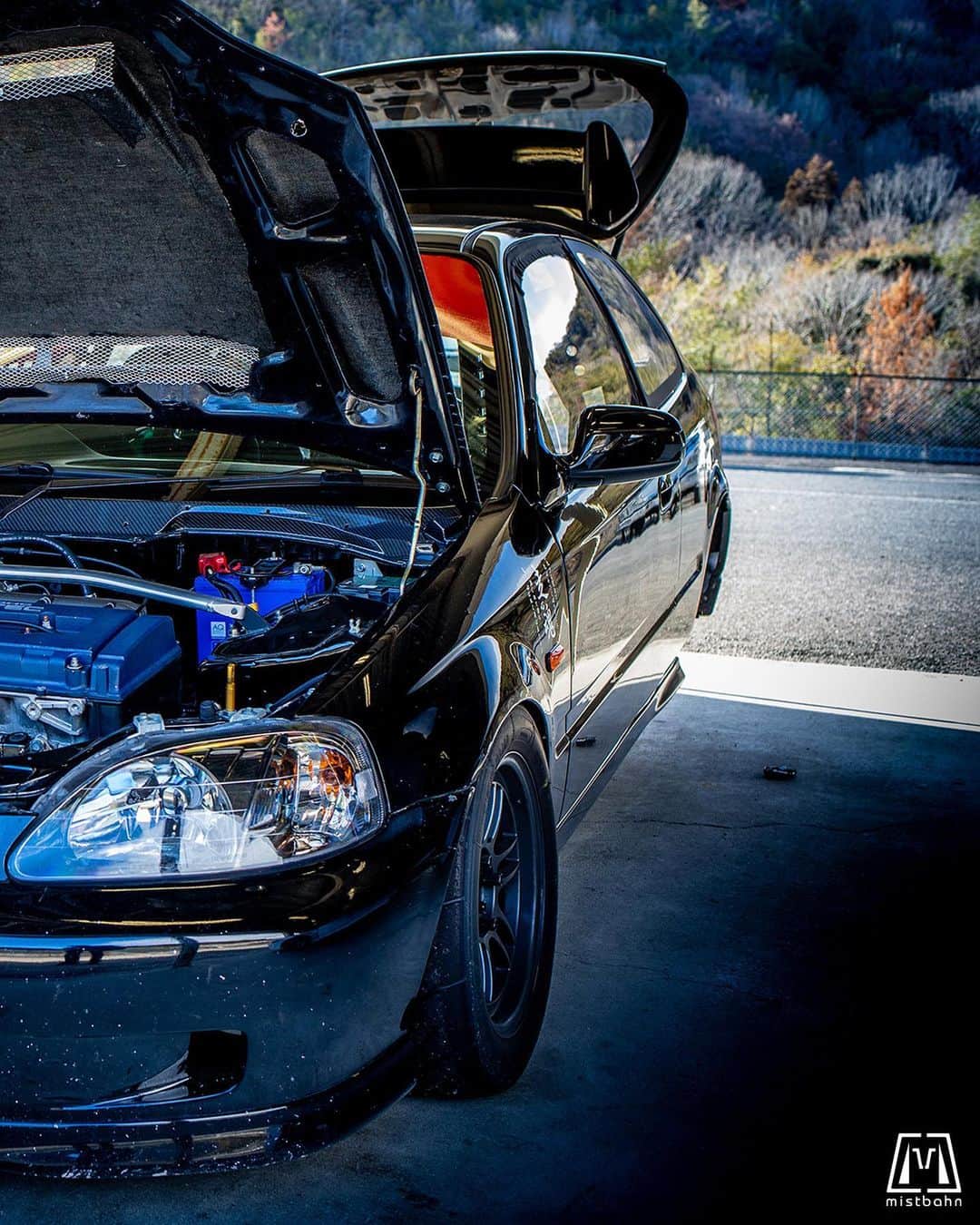 mistbahnさんのインスタグラム写真 - (mistbahnInstagram)「_ LNJ Admire Honda EK9 CIVIC ...