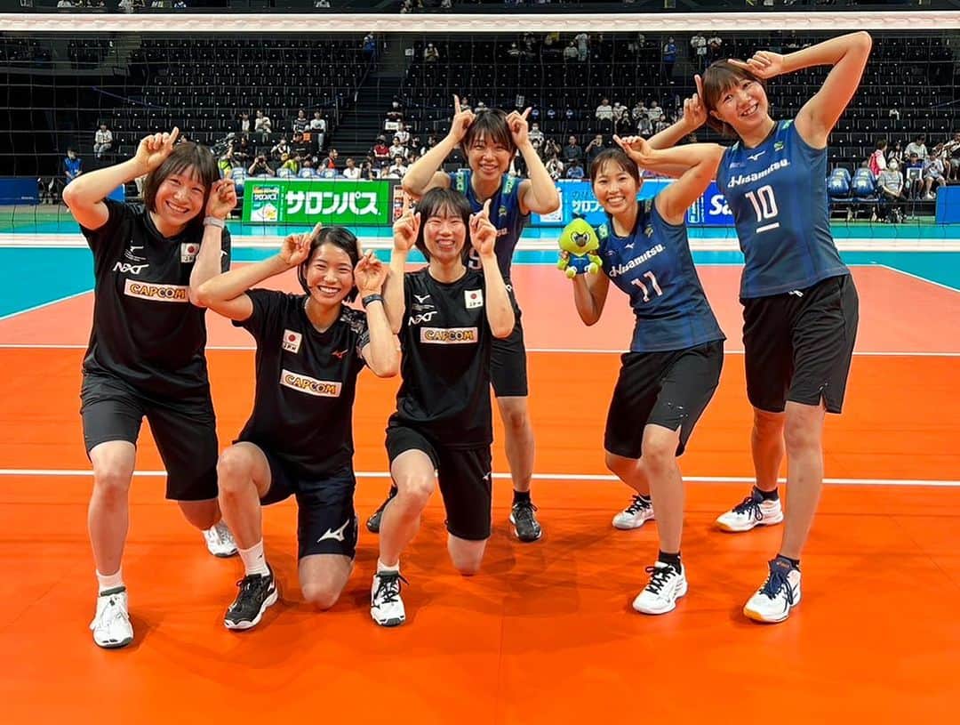 公益財団法人日本バレーボール協会さんのインスタグラム写真 - (公益財団法人日本バレーボール協会Instagram)「#バレーボール女子日本代表 「#久光スプリングス ・SSP ...