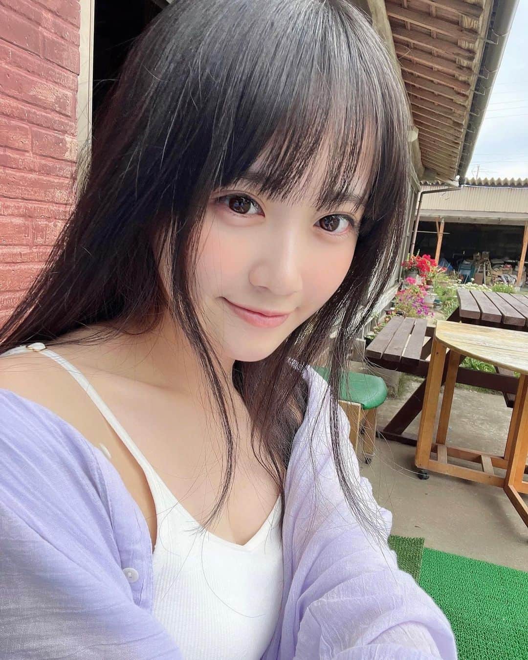 中村舞さんのインスタグラム写真 - (中村舞Instagram)「♡♥ #ヤンマガ #ヤンマガweb #グラビア #stu48 #オフショット」8月12日 19時36分 - question ...